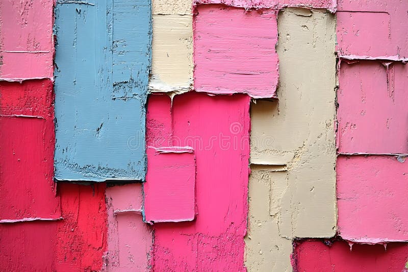 Vibrant Abstract Geometric Color Blocks Design for Artistic Inspiration ...