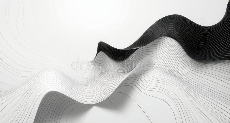 Abstract Art - the Flow of Creativity Stock Illustration - Illustration ...