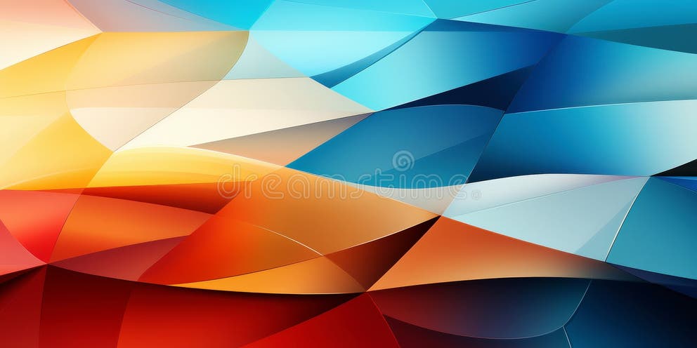 Fluid Color Dynamics. AI Generation Stock Image - Image of shapes ...