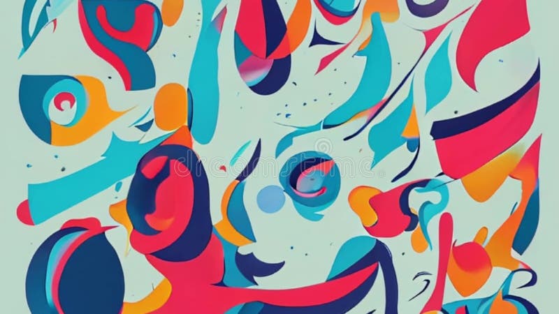 Abstract Art and Forms, Motion Stock Video - Video of fantasy ...