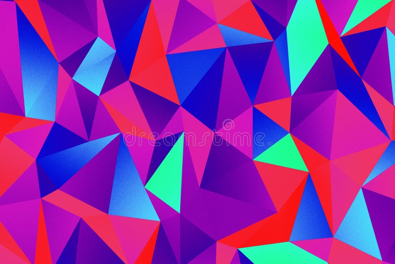 Fractal Polygon Landscape Background Stock Illustrations – 412 Fractal ...