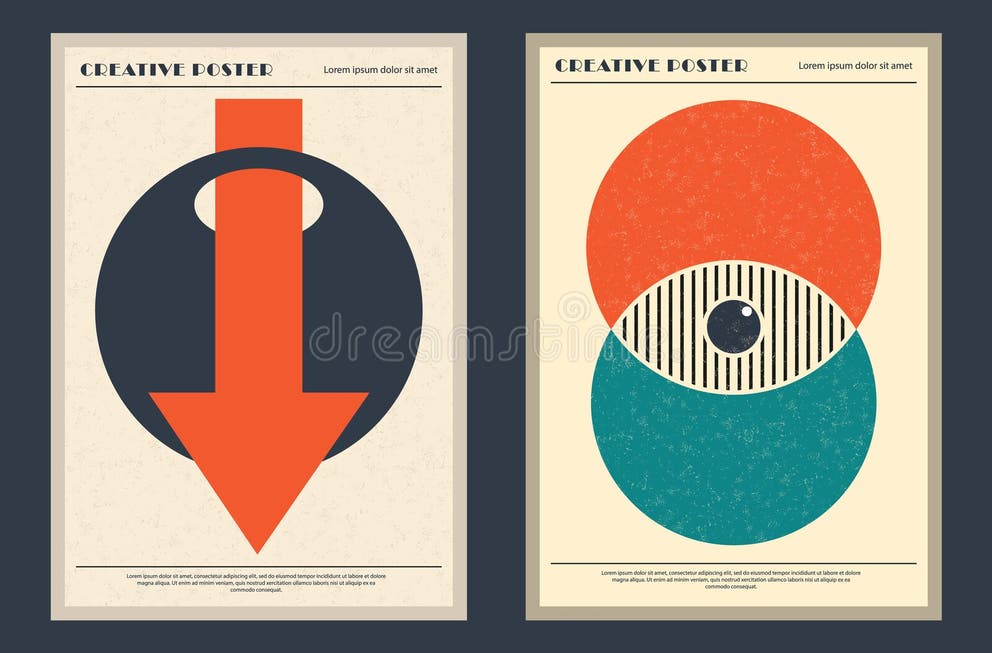 Abstract Art. an Idea for Posters, Posters, Covers and Interior Design ...