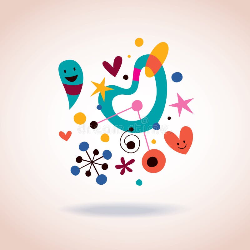 Abstract art illustration stock vector. Illustration of background ...