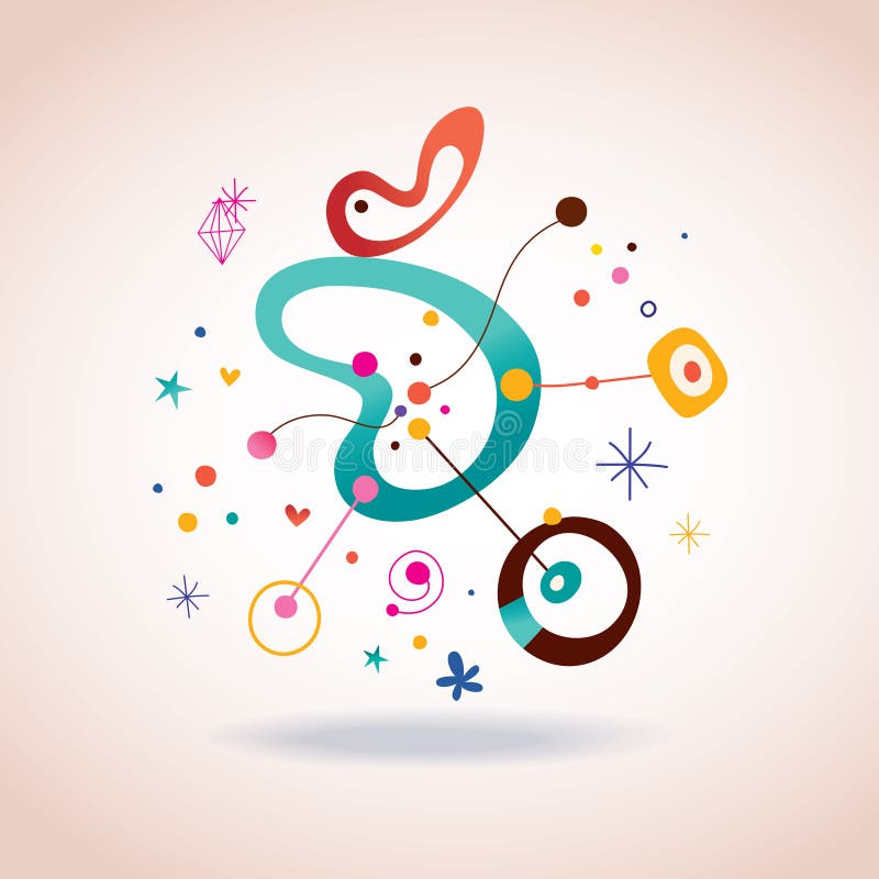 Abstract art illustration stock vector. Illustration of modern - 78405784