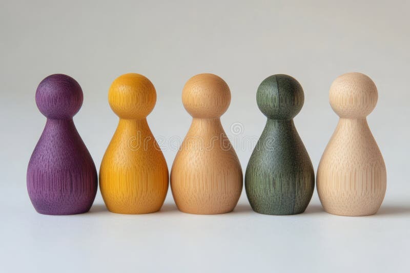 An Abstract Art Installation on the Modern Office Wall Symbolizes Unity ...