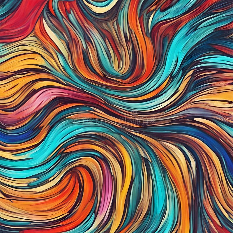 Abstract Art Panorama Background Colors Texture Design Illustration ...