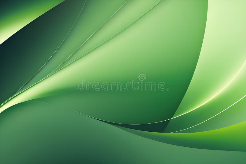 Abstract Art Pattern of Light Green Colors Tone. Background Landscape ...