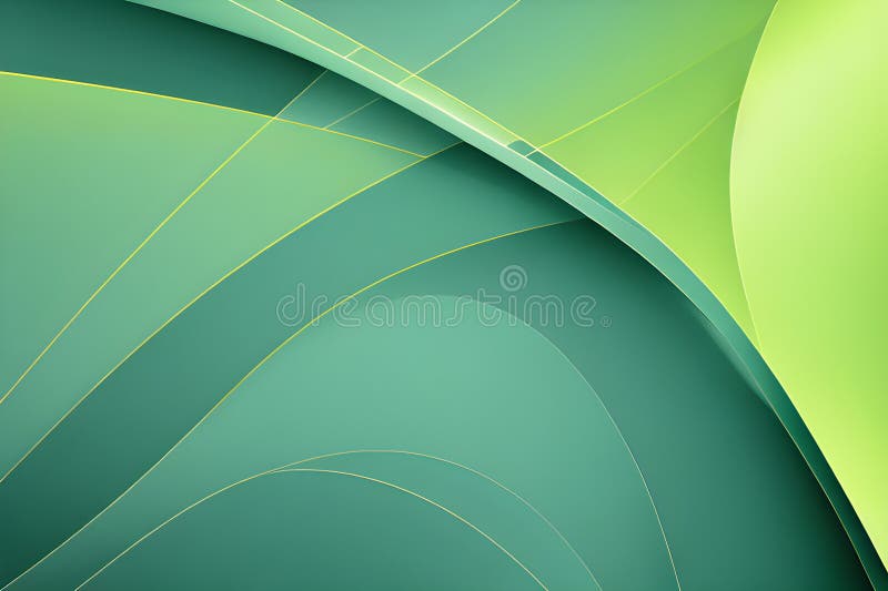 Abstract Art Pattern of Light Green Colors Tone. Background Landscape ...