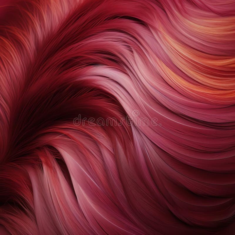 Abstract Art Pattern with Maroon Stripes and Silky Goose Layers Stock ...