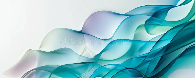 Abstract Art with Colorful Flowing Lines and Rectangular Frame Creating ...