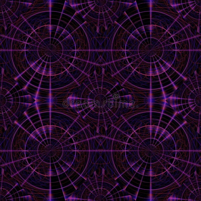 Abstract Art, Seamless Pattern, Background. Bright Lines. Circles, and ...