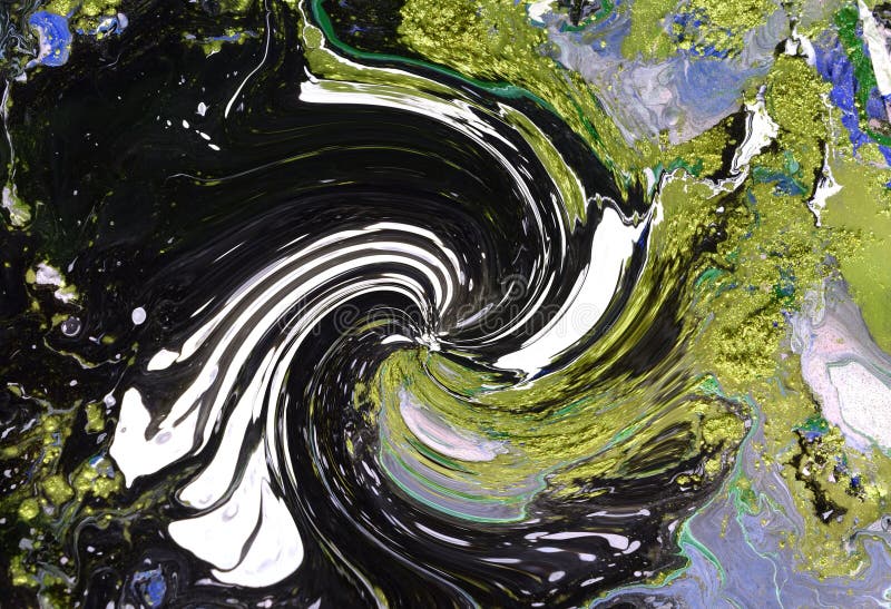 Abstract Pink & Yellow Paint. Stock Photo - Image of photograph ...