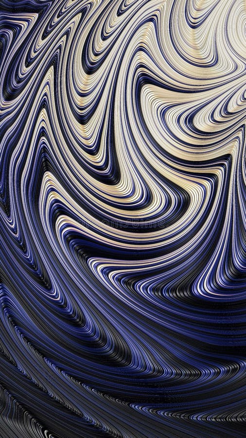 Abstract Art Textured Swirls Stock Illustration - Illustration of decor ...