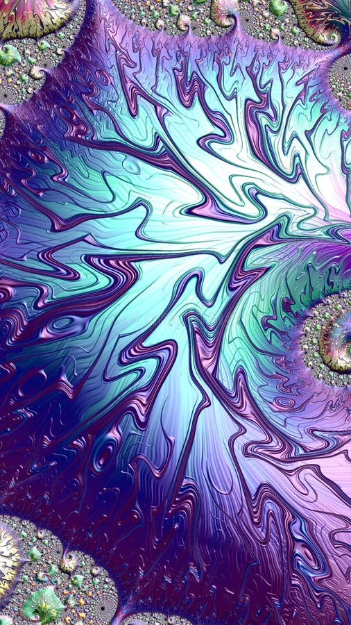 Abstract Art Textured Swirls Stock Illustration - Illustration of ...