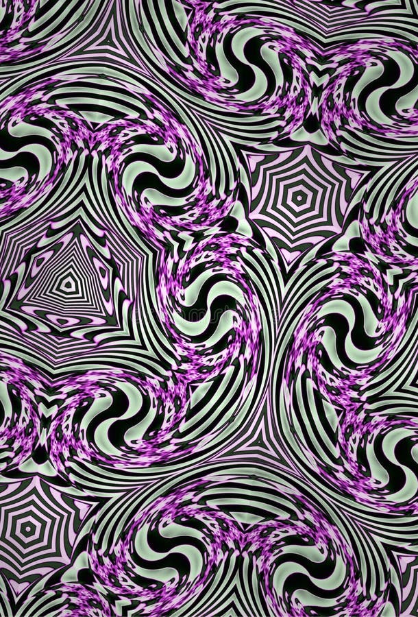 Abstract Art Textured Swirls Stock Illustration - Illustration of ...