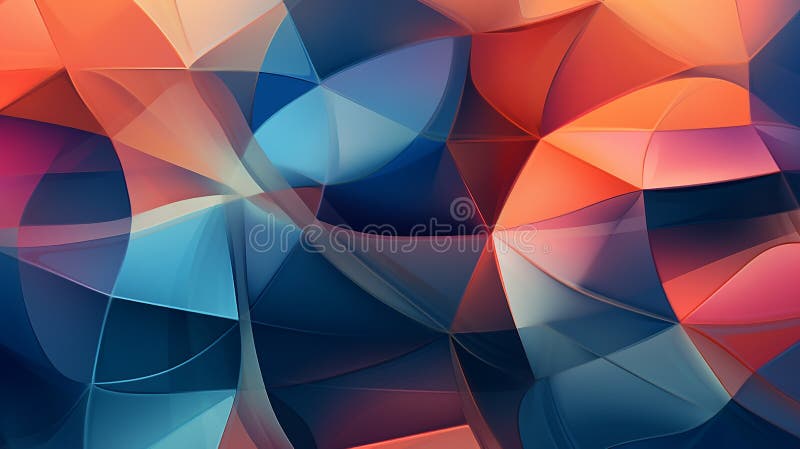 Abstract Art, Triadic Color Palette for Background 1 Stock Photo ...