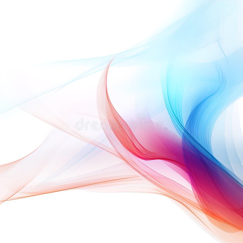 Abstract Art that Uses Flowing Lines and Colors To Create a Dynamic ...