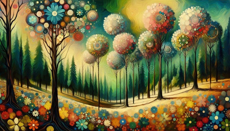 Abstract Art Uses Visual Language of Shape, Form, Color and Line To ...