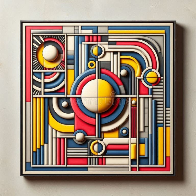 Abstract Art Using Visual Language of Shape, Form, Color and Line To ...