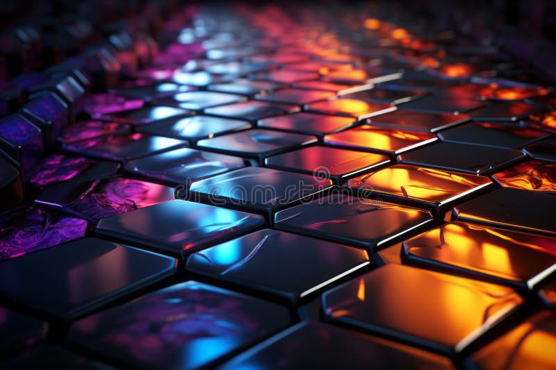 Rhythm of the Future: Abstract Art Infused with Synthwave Magic. AI ...