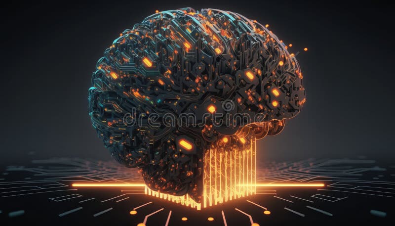 Abstract Artificial Intelligence Brain Technology, Generative AI Stock ... Abstract Artificial Intelligence Brain Technology, Generative AI Stock ...