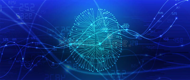 Abstract Artificial Intelligence. Cloud Computing. Machine Learning ...