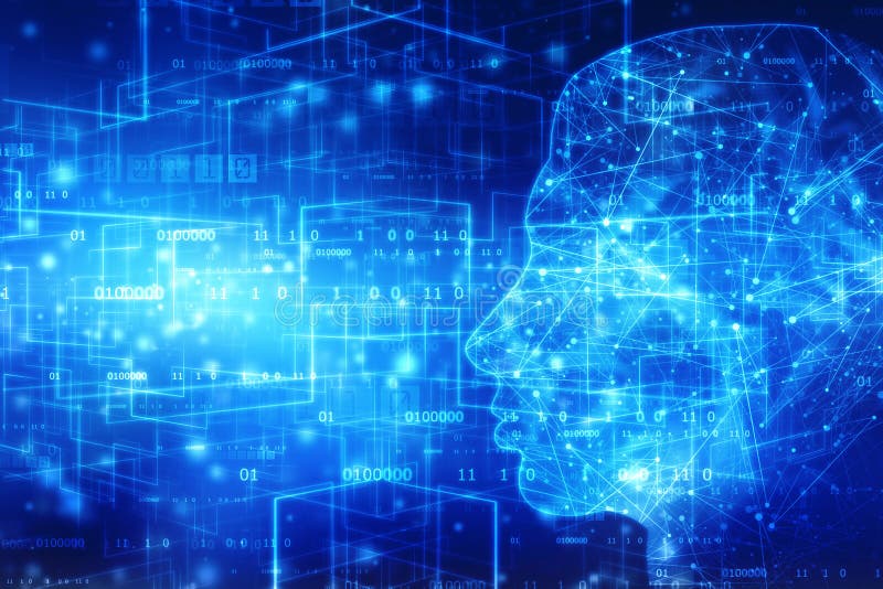 Abstract Artificial Intelligence. Creative Brain Concept, Technology ... Abstract Artificial Intelligence. Creative Brain Concept, Technology ...