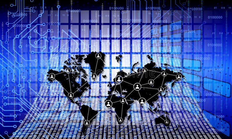 World Cogs Business Concept Cyber Security Data Protection Business ...