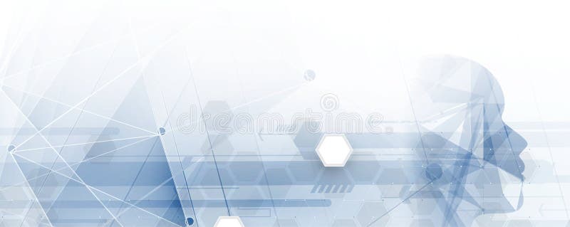 Artificial Intelligence. Technology Web Background Stock Vector ...