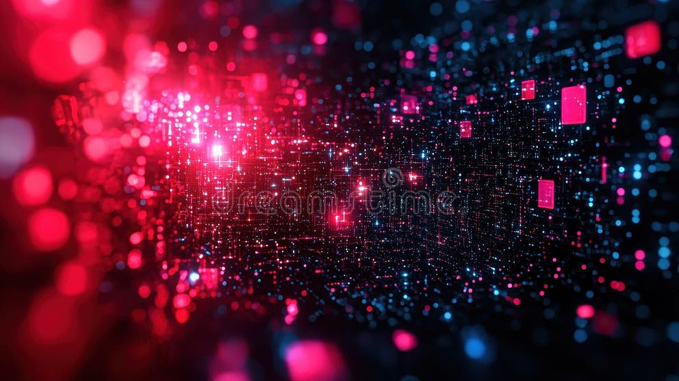 An Abstract Artistic Background Featuring Bold Red and Blue Colors ...