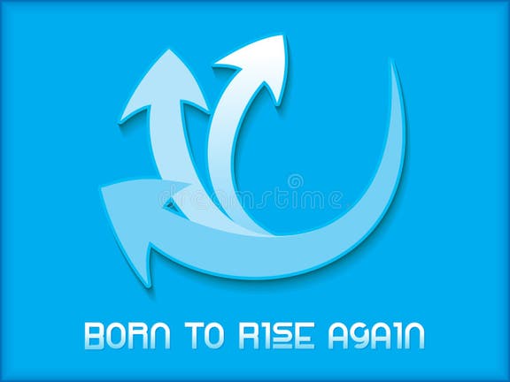 Abstract Artistic Born To Rice Again Stock Vector - Illustration of ...