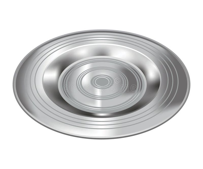 Abstract Artistic Creative Detailed Steel Plate Stock Vector ...