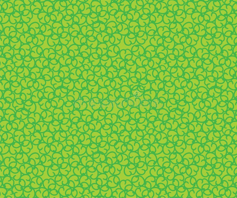 Abstract Artistic Creative Green Seamless Pattern Stock Vector ...