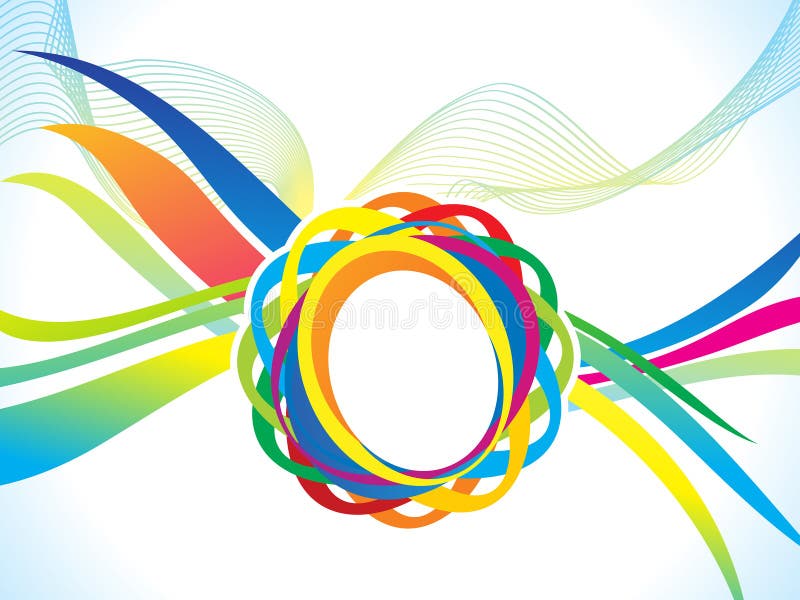 Abstract Artistic Creative Wave Explode Stock Vector - Illustration of ...