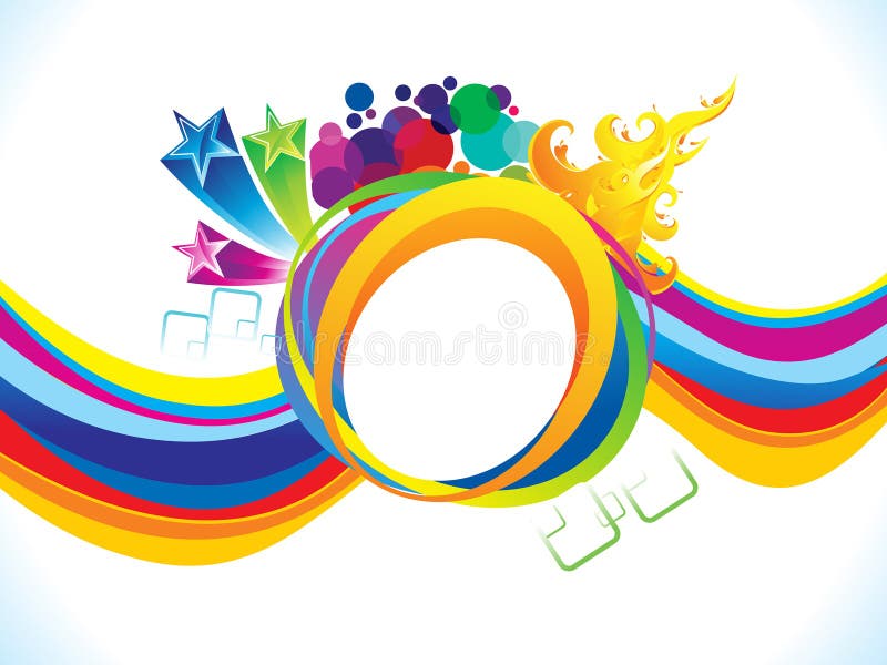 Abstract Artistic Creative Wave Explode Stock Vector - Illustration of ...