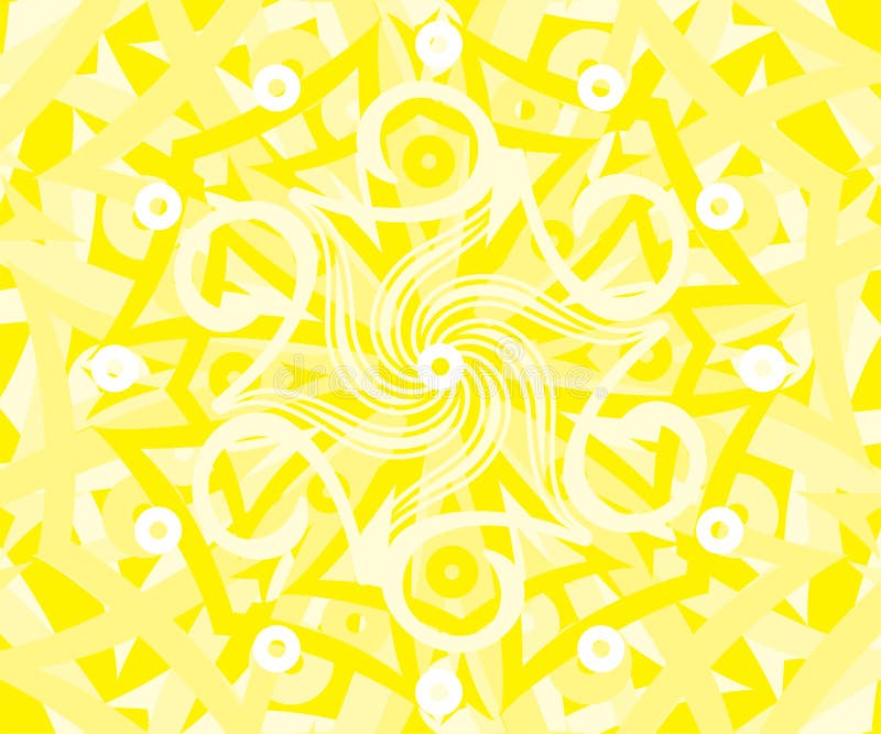 Abstract Artistic Creative Yellow Background Stock Vector ...