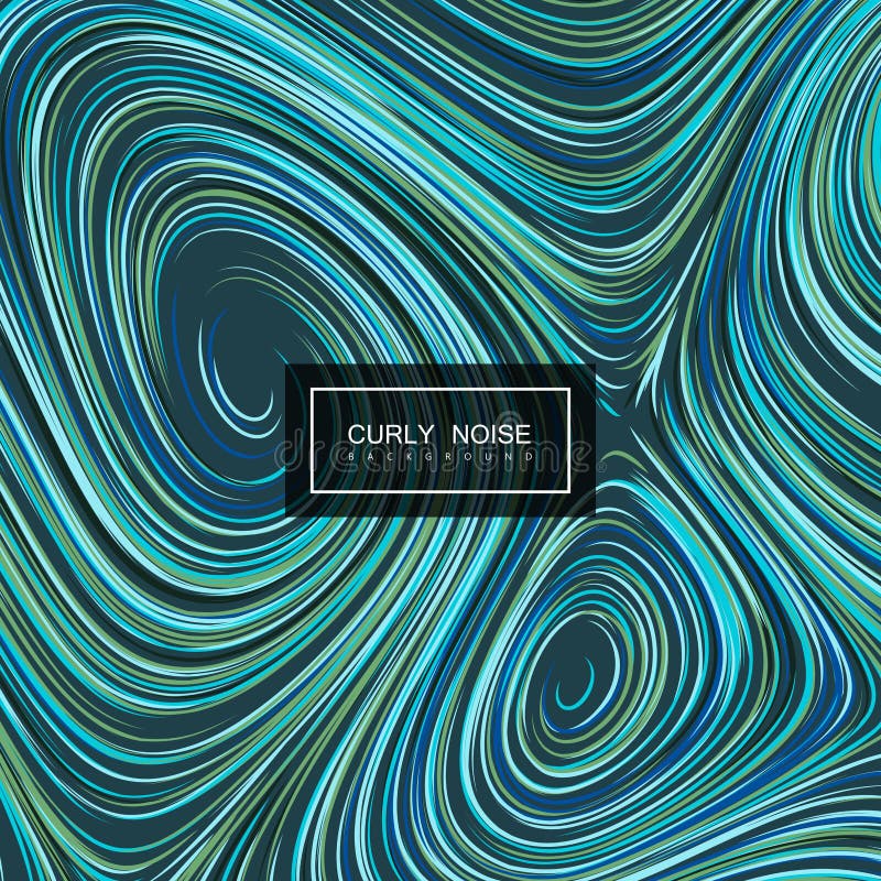Abstract Artistic Curl Background Stock Vector - Illustration of ...