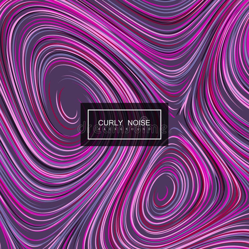 Abstract Artistic Curl Background Stock Vector - Illustration of ...