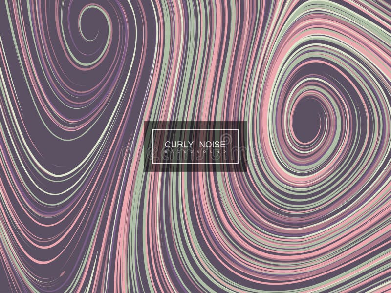 Abstract Artistic Curl Background Stock Vector - Illustration of ...