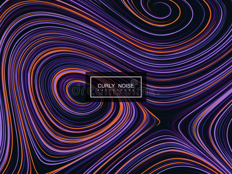 Abstract Artistic Curl Background Stock Vector - Illustration of ...