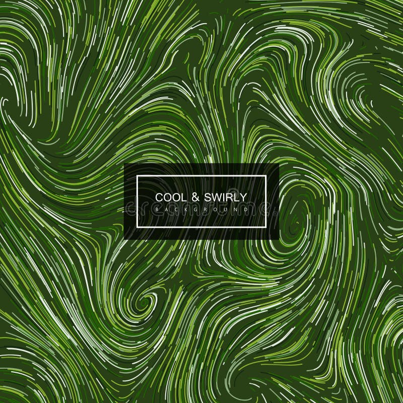 Abstract Artistic Curl Background with Swirled Stripes. Stock Vector ...