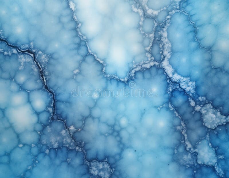 Abstract Artistic Print Beautiful Blue Marble Texture. Image Evokes ...
