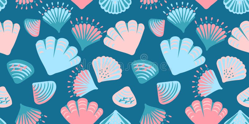 Creative Seamless Sea Pattern Stock Illustrations – 19,384 Creative ...