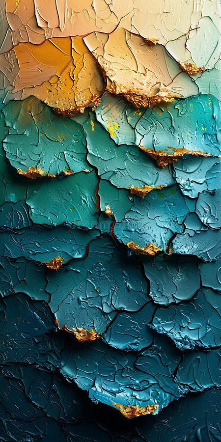 Abstract Artwork Depicting the Beauty of Decay and Transformation Stock ...