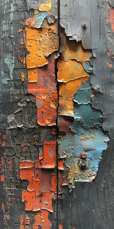 Abstract Artwork Depicting the Beauty of Decay and Transformation Stock ...