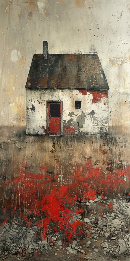 Abstract Artwork Depicting the Beauty of Decay and Transformation Stock ...