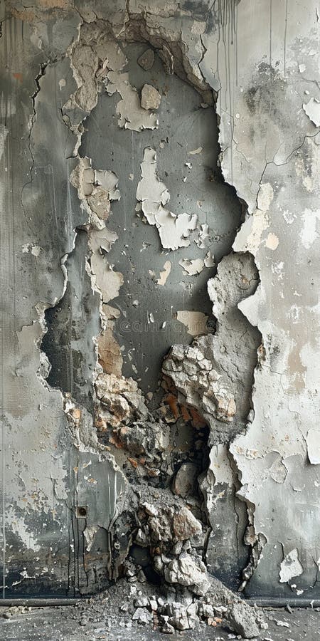 Abstract Artwork Depicting the Beauty of Decay and Transformation Stock ...