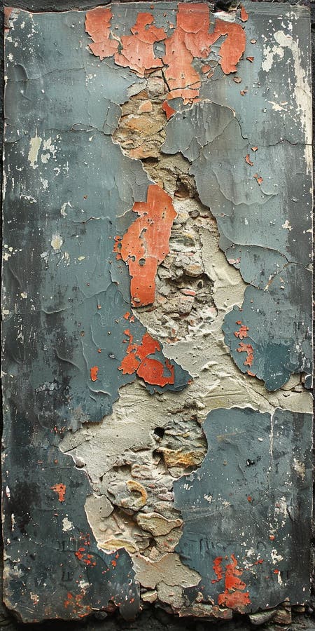 Abstract Artwork Depicting the Beauty of Decay and Transformation Stock ...