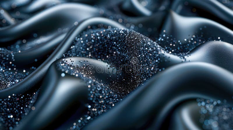 Abstract Dark Materials on Smooth Surface, Variety of Textures and ...