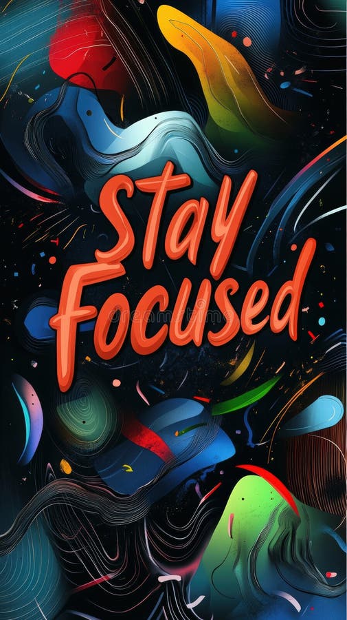 Stay Focused with Vibrant Abstract Art and Colorful Design Elements ...